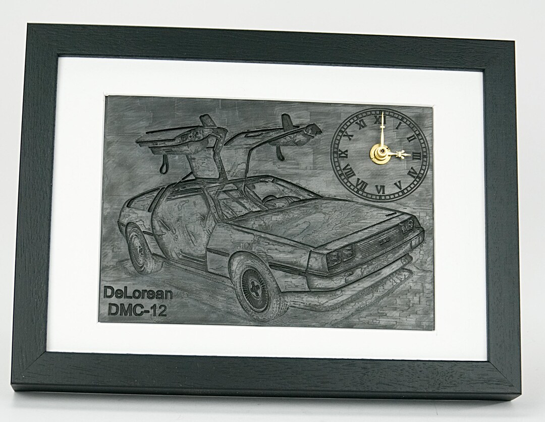 Delorean DMC-12 Clock - Etsy