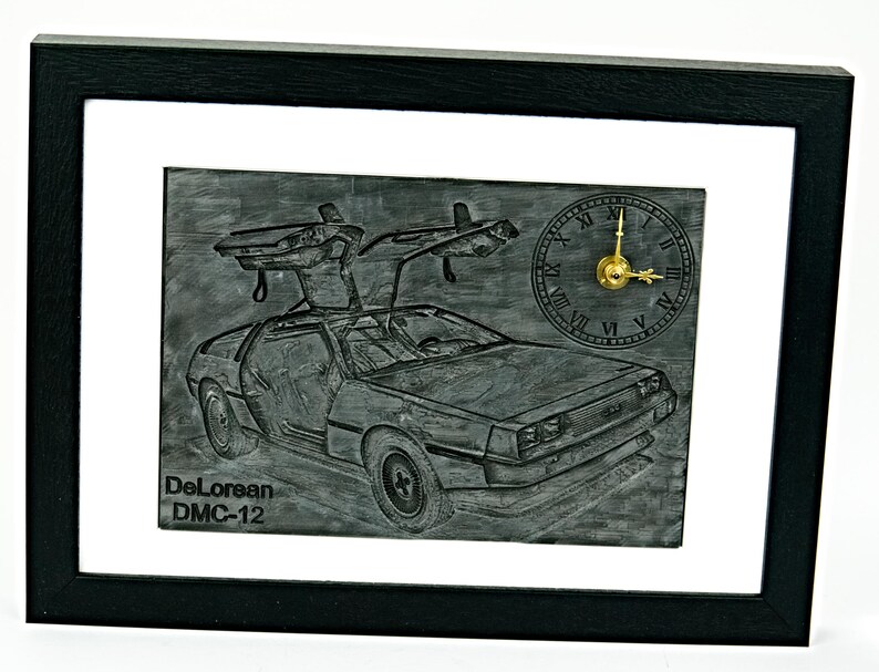 Delorean DMC-12 Clock - Etsy