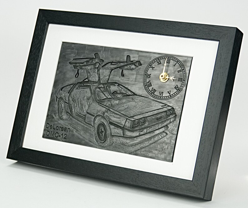 Delorean DMC-12 Clock - Etsy