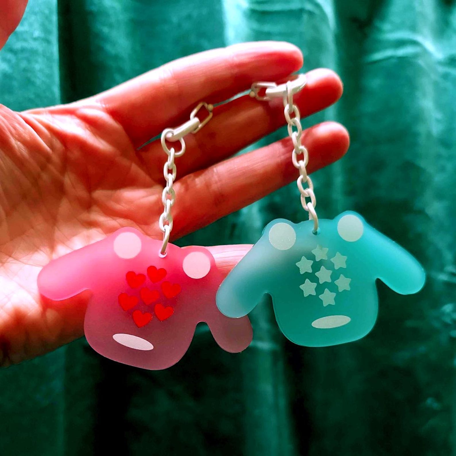 Frosted Acrylic I-dog Keychains | I-dog PARADE - Etsy