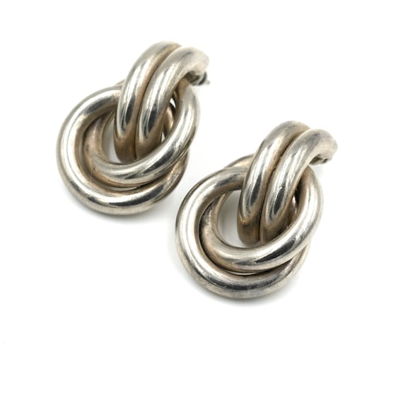 Vintage statement earrings - Gem