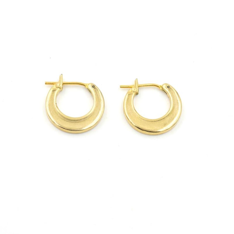Small Monet Earrings Gold - Etsy