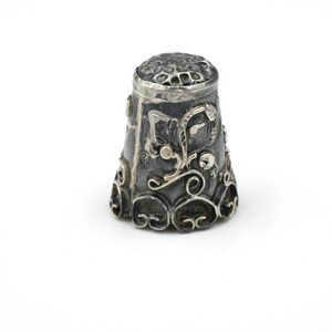 Vintage Mexican Sterling Thimble // Vintage Thimble // Fancy Thimble ...