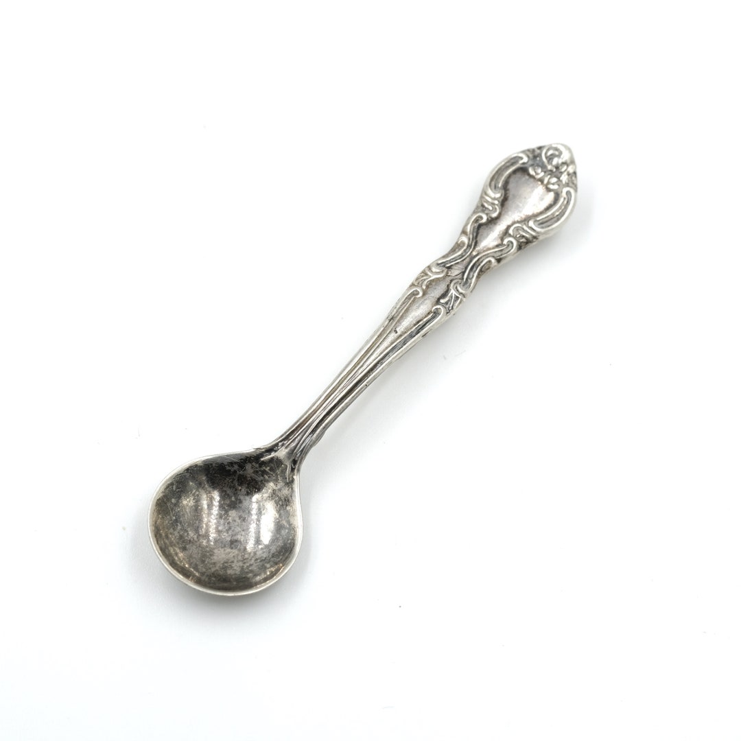 Vintage Sterling Spoon Pin // Little Spoon Brooch // Sterling Silver ...