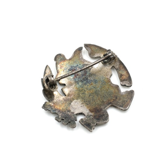 Vintage Peruvian Sterling Brooch // Peruvian Bird // … - Gem