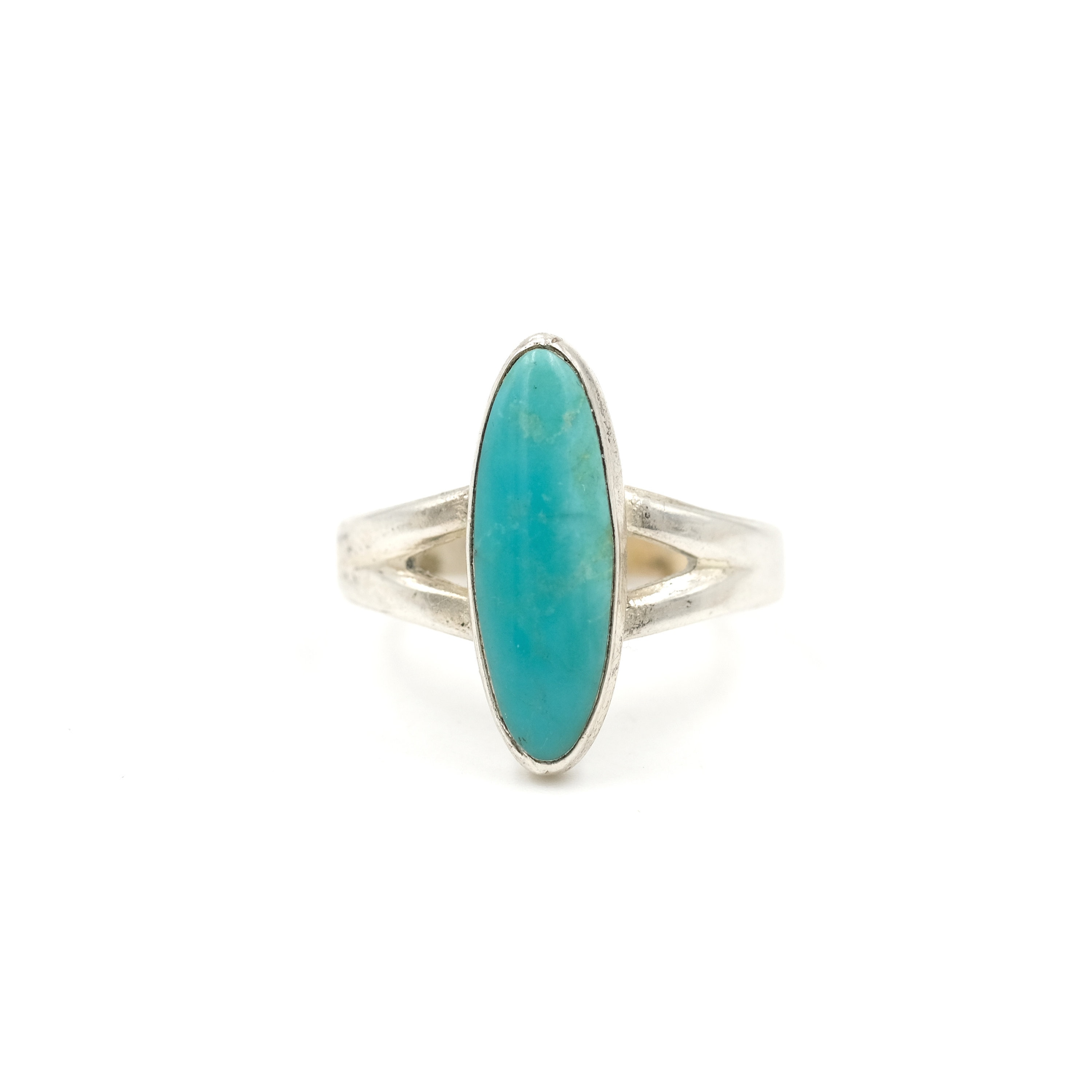80's Turquoise Bell Trading Post Ring Size 7.25 Ring - Etsy