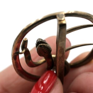 Antique Victorian Snake Buckle 2.1 // 1880s Turquoise Snake Jewelry ...