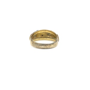 Vintage Gilt Silver & Enamel Berry Ring - Size 5 (adjusts) // Vintage ...