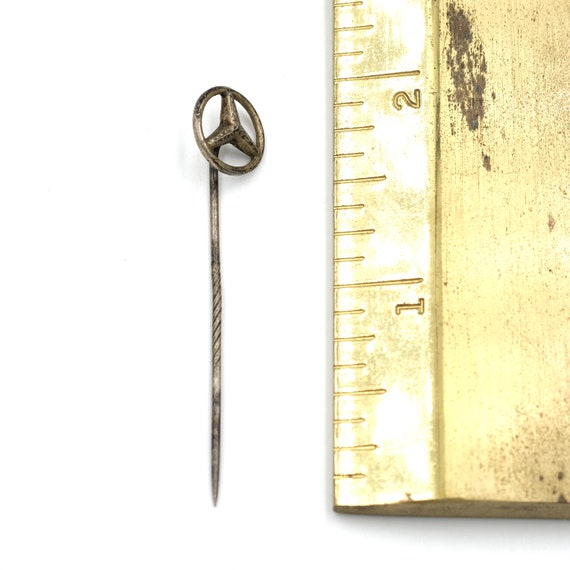 Vintage Mercedes Stick Pin // Mercedes Tie Pin // Sil… - Gem