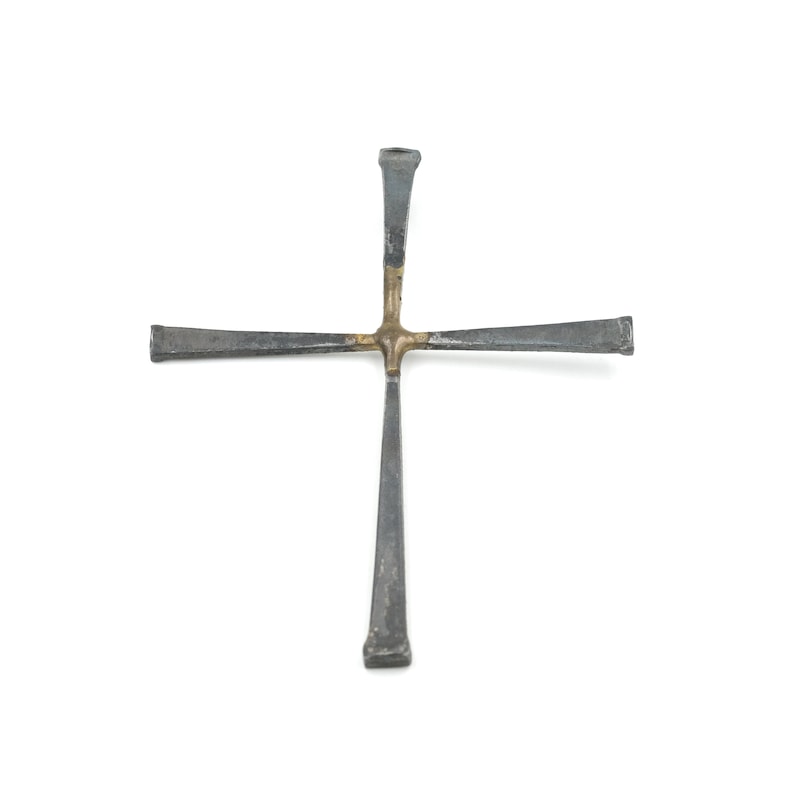 Cross Made of Nails - Etsy