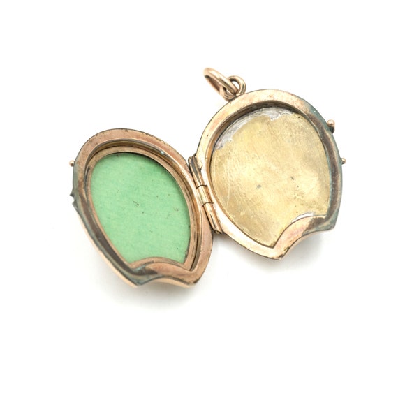 Victorian Horseshoe Watch Fob Locket // Victorian Loc… - Gem