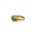 Vintage Gilt Silver & Enamel Berry Ring - Size 5 (adjusts) // Vintage ...