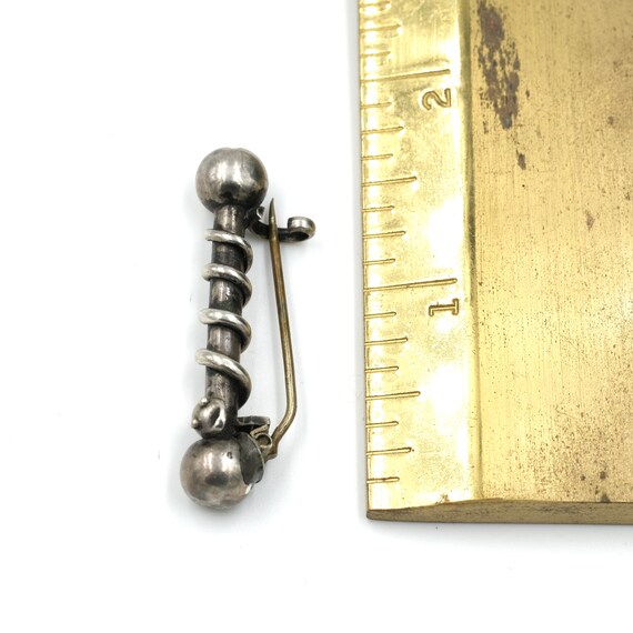 Antique Sterling Snake Brooch // Victorian Snake Pin … - Gem