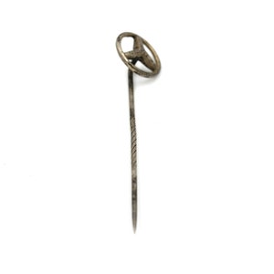 Vintage Mercedes Stick Pin // Mercedes Tie Pin // Silvertone Stick Pin ...