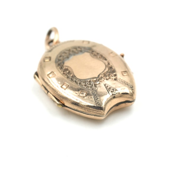 Victorian Horseshoe Watch Fob Locket // Victorian Loc… - Gem
