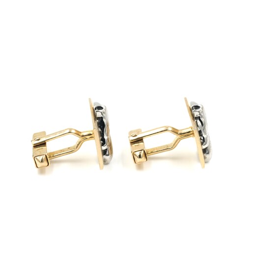 Vintage Swank Horse Cufflinks .75" // Chess Knight Ac… - Gem