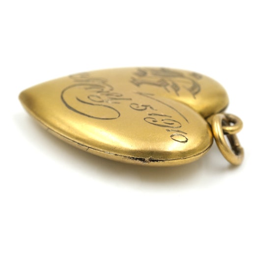 Antique Paste Rhinestone Fleur De Lis Locket // Gold … - Gem