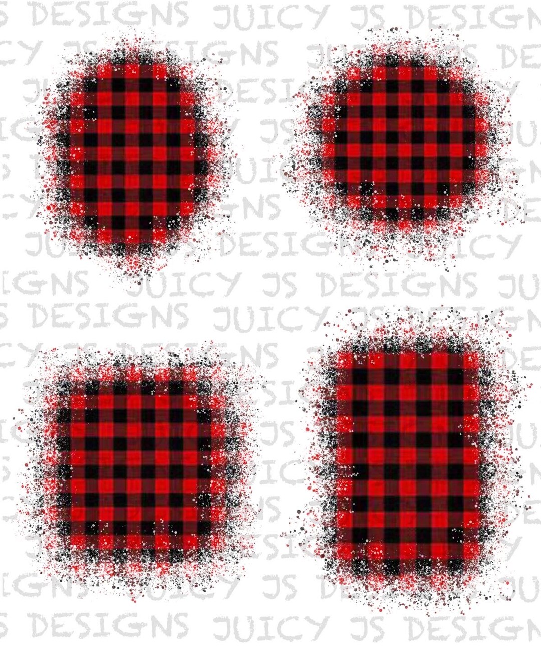 Plaid Bleach SVG | Bleach Spots | Christmas | Sublimation Designs ...