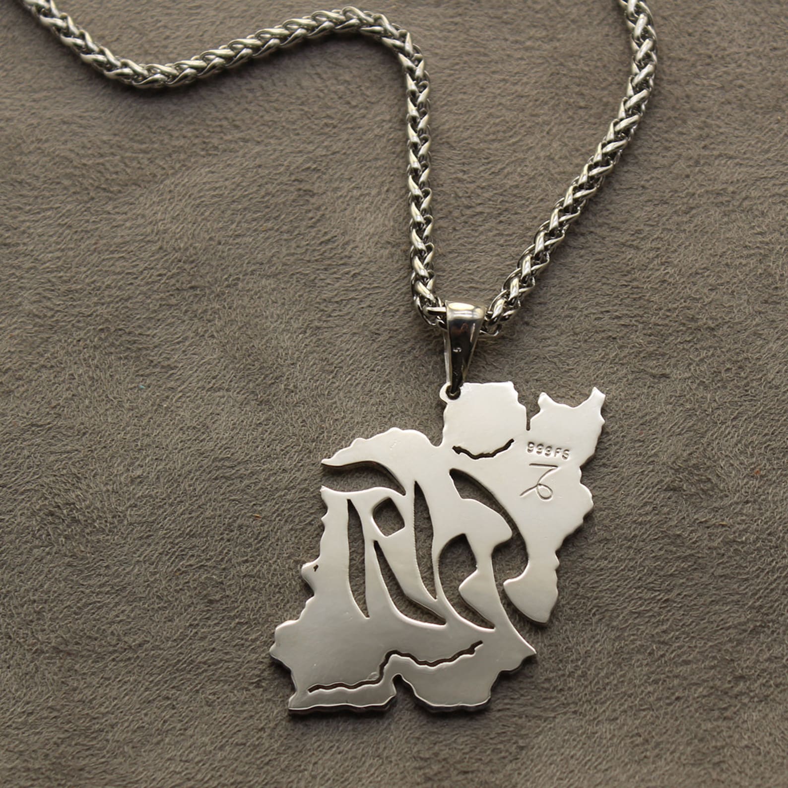 Iran Map Freedom Azadi Necklace Pendant Chain - Etsy