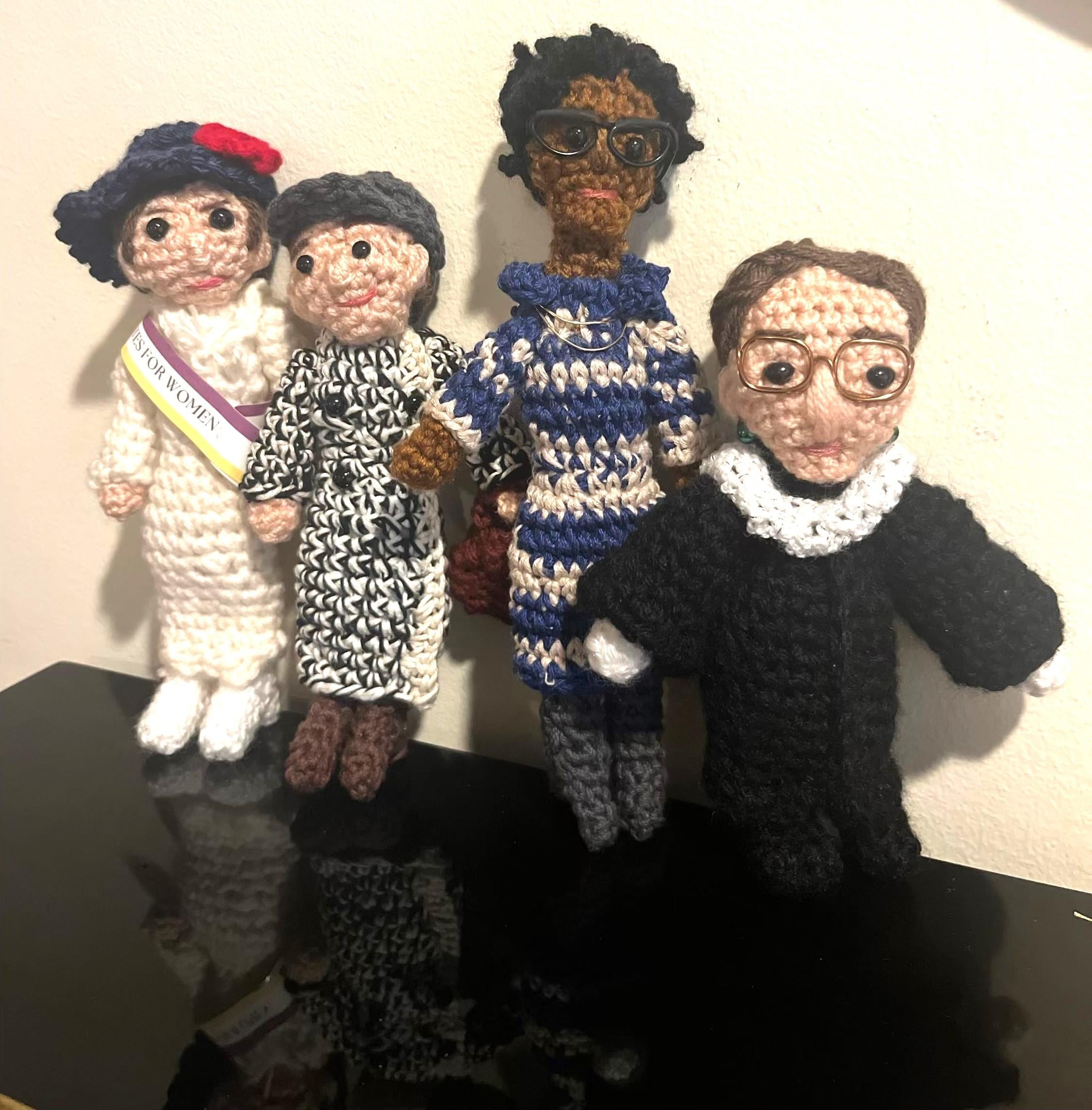 Alice Paul, Ruth Bader Ginsberg, Nellie Bly, Shirley Chisholm. Unique ...