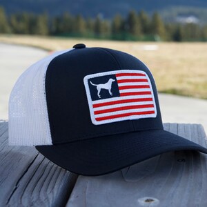 Red, White, and Retriever Hat | Labrador Retriever Hat | Lab Gift ...
