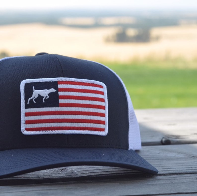 Red White & Bird Dogs Hat German Shorthair Pointer Hat - Etsy