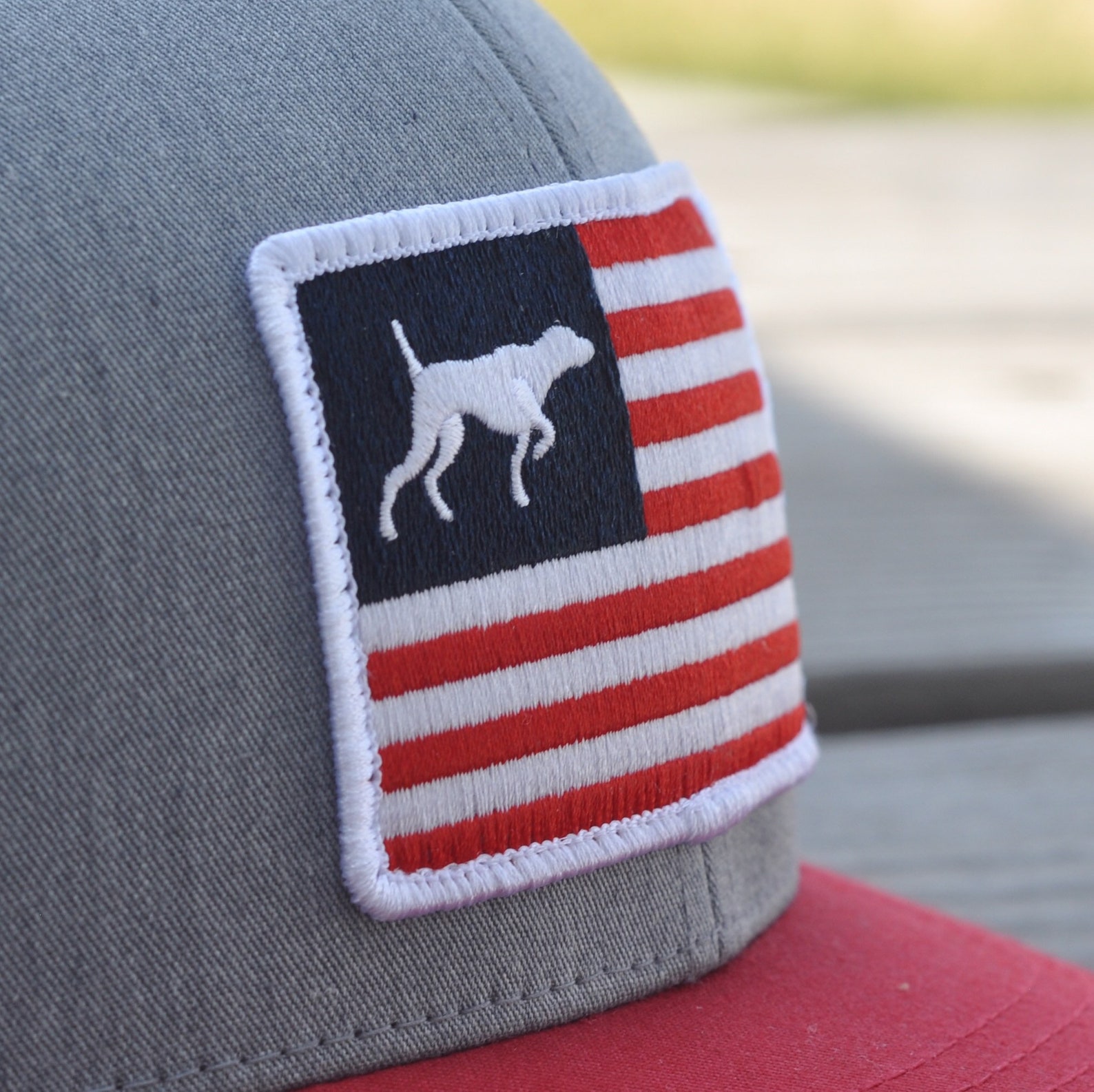 Red White & Bird Dogs Hat German Shorthair Pointer Hat | Etsy