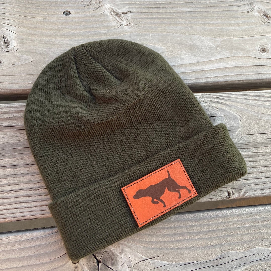 GSP Tails up Beanie Bird Hunting Hat Hunters Gift German Shorthaired ...