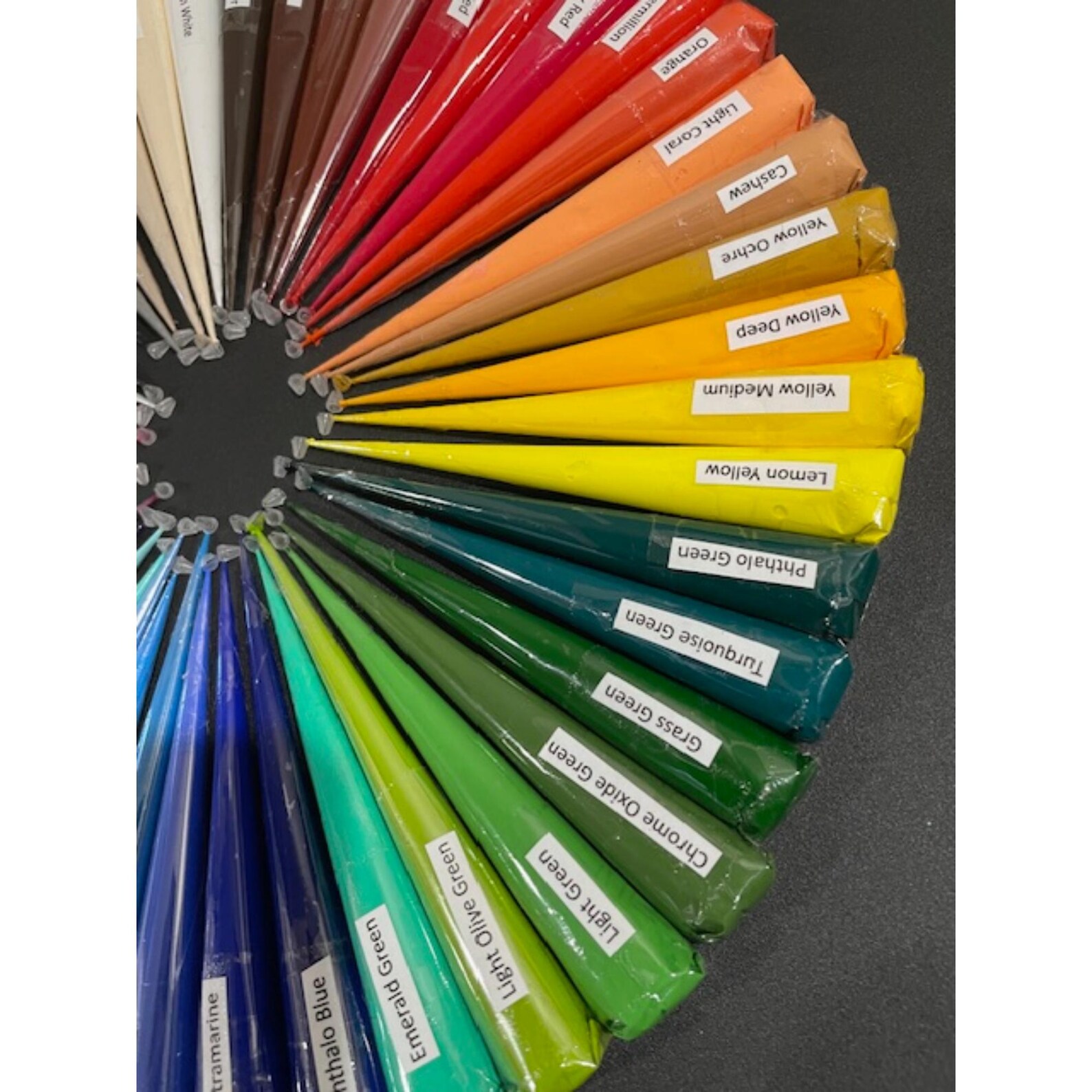 Acrylic Paint Cones | Henna Paint Cones | Dot Art | Mandala Art | Thick ...