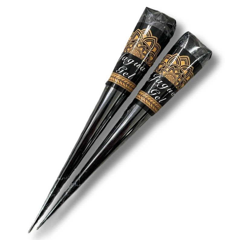 Jagua Gel Cones 1-10 | Organic 100% Natural Handmade | Jagua Henna ...