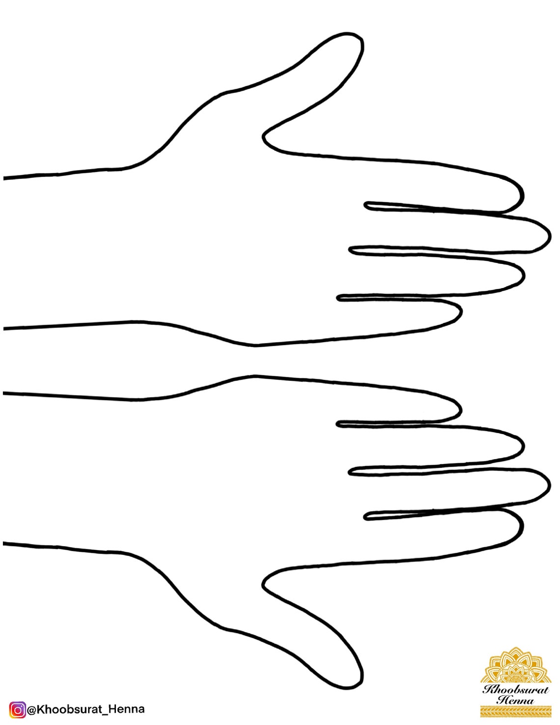 Henna Practice Sheets: Hands, Feet, Mandala, Grids (PDF Digital ...