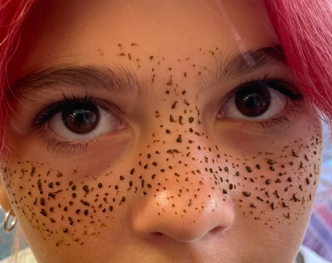 Henna Freckles Cone |temporary Faux Henna Freckles | Organic Lavender ...