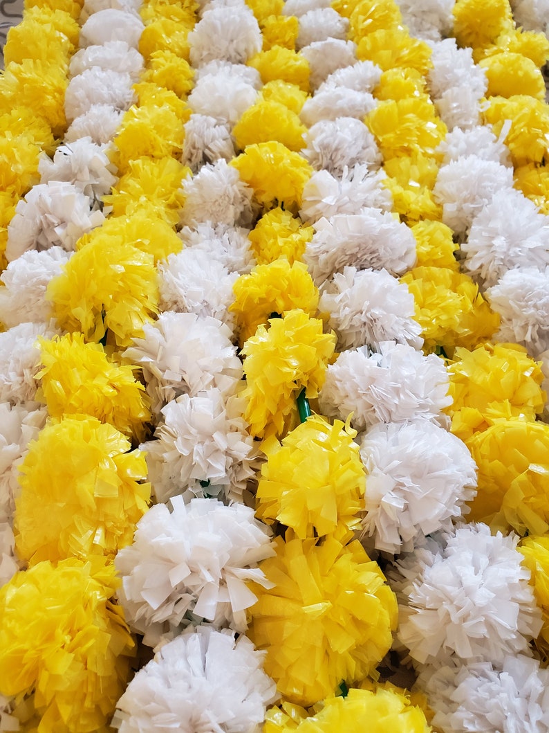 Day of the Dead Decoration Flowers Dia De Los Muertos Marigold Orange ...