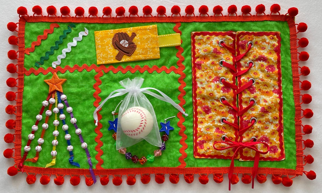 Baseball Fan Fidget Pad - Etsy