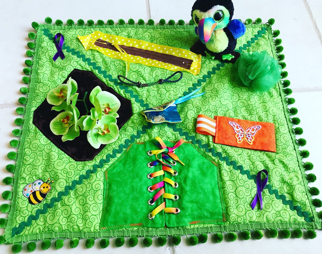 Island Paradise Fidget Pad - Etsy