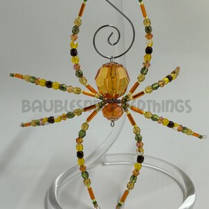 Fall Festival Beaded Spider - Etsy