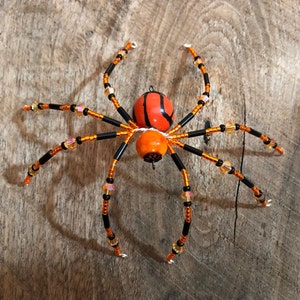 Basketball Beaded Spider - Etsy
