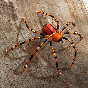 Basketball Beaded Spider - Etsy