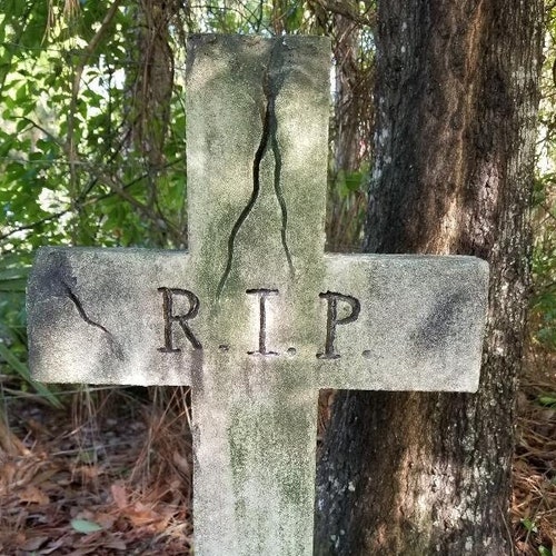 Rip Cross Gravestone