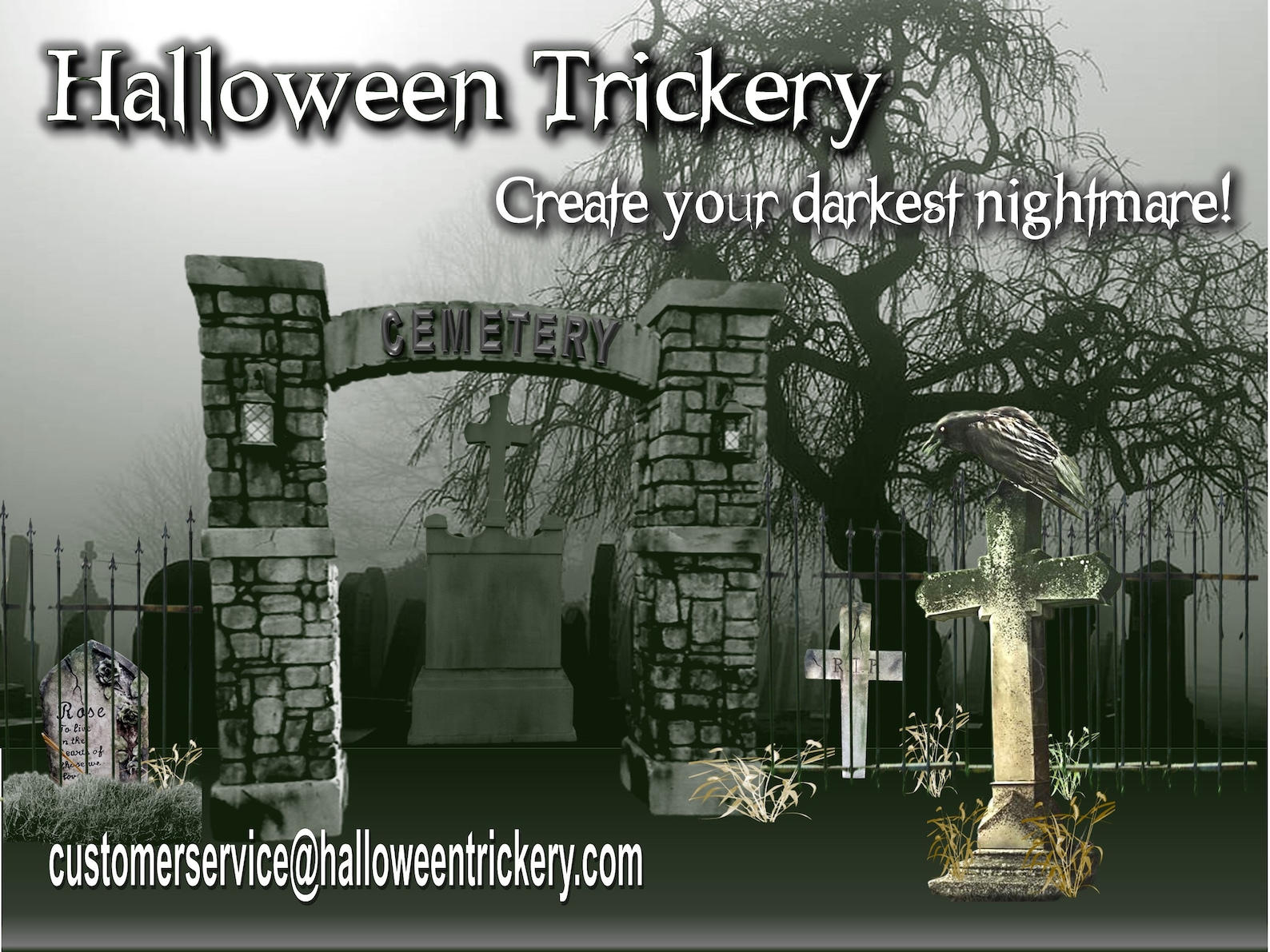 Rover Dog Tombstone Handmade Halloween Prop Decoration, Pet Cemetery ...