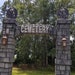 10' Hand-carved Cemetery Entrance Archway Halloween Prop, Stone Pillars ...