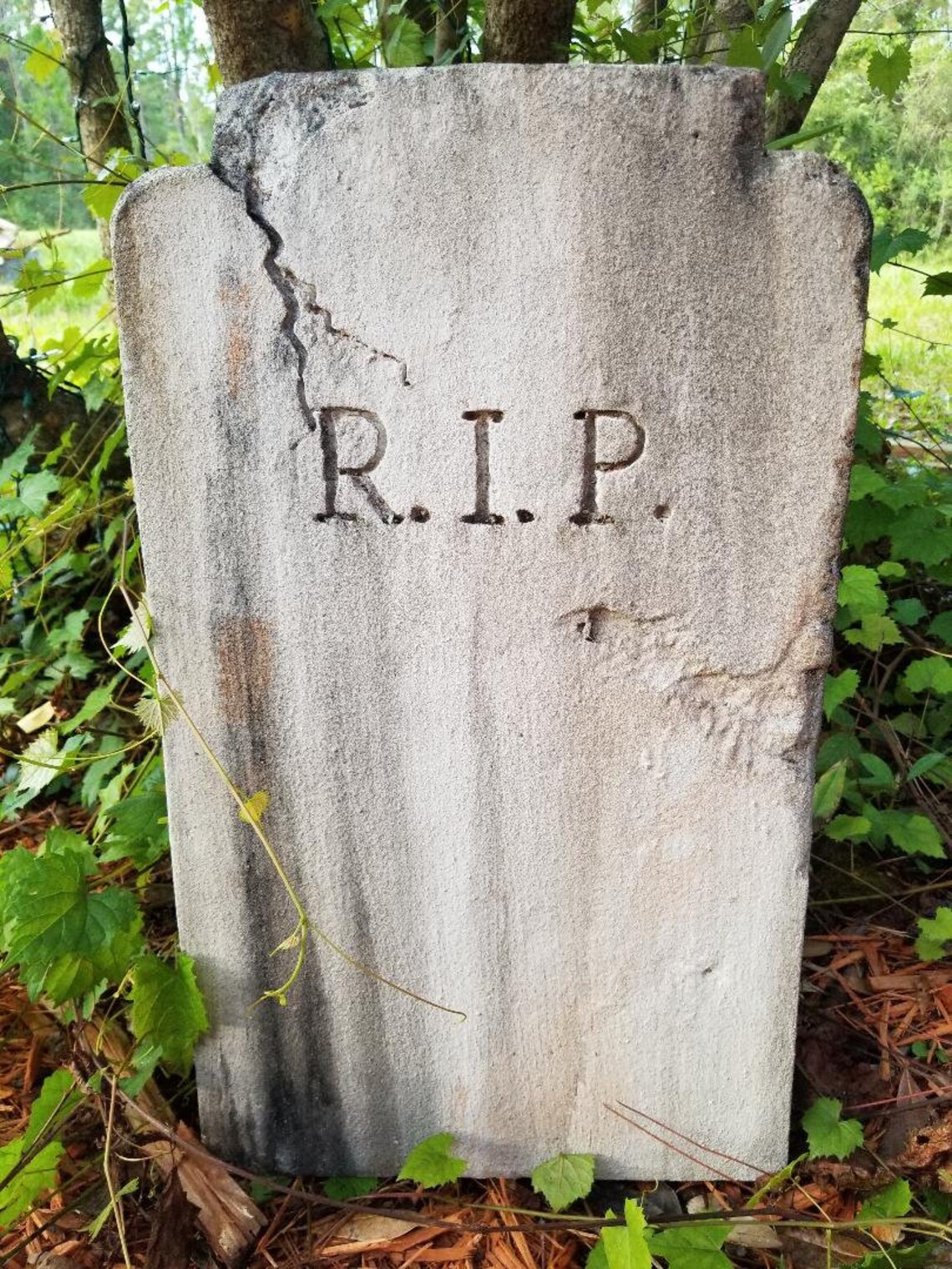 R.I.P. Tombstone PERSONALIZED Authentic Hand Made Tombstone - Etsy