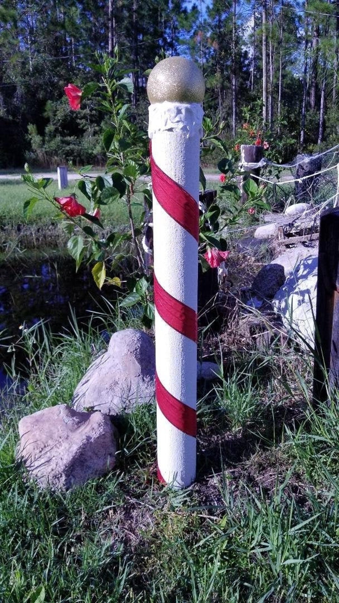 North Pole Post Christmas Holiday Decor, Christmas Decor, 3D - Etsy