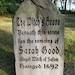 Witch's Grave Tombstone: Handmade Halloween Prop Decoration - Etsy