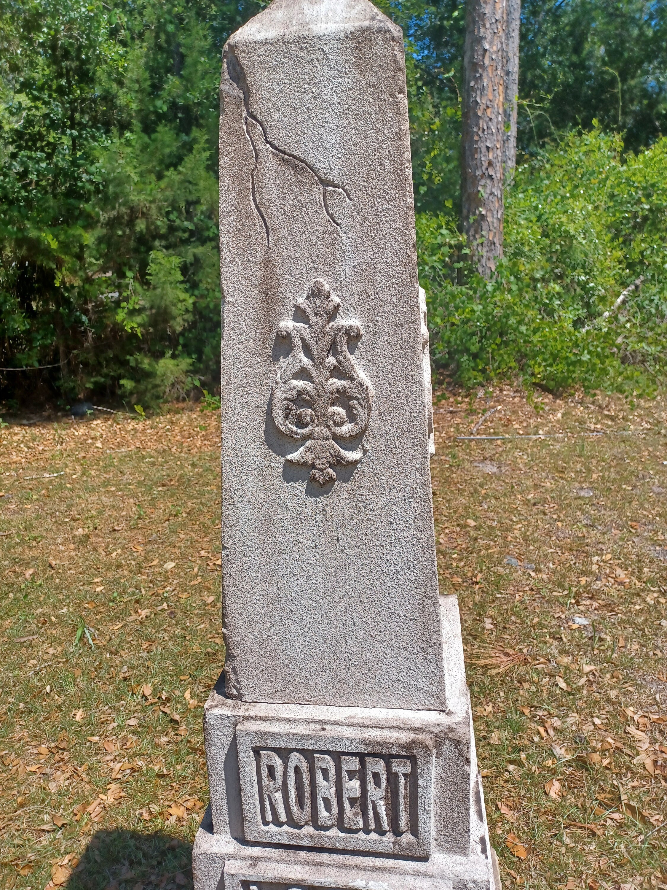 Personalized 6' Tall Obelisk Tombstone: Halloween Cemetery Prop - Etsy