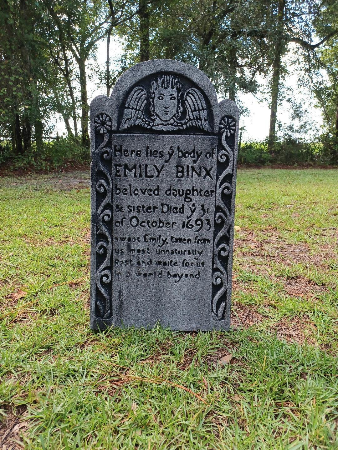 Emily Binx Tombstone Hocus Pocus Halloween Tombstone Halloween Prop ...
