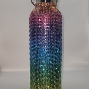Diamond, Bling, Travel Mug, Thermal, Shiny, Colorful, Water Bottle - Etsy