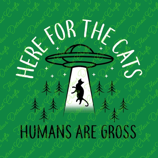 Cat With Human Svg - Etsy