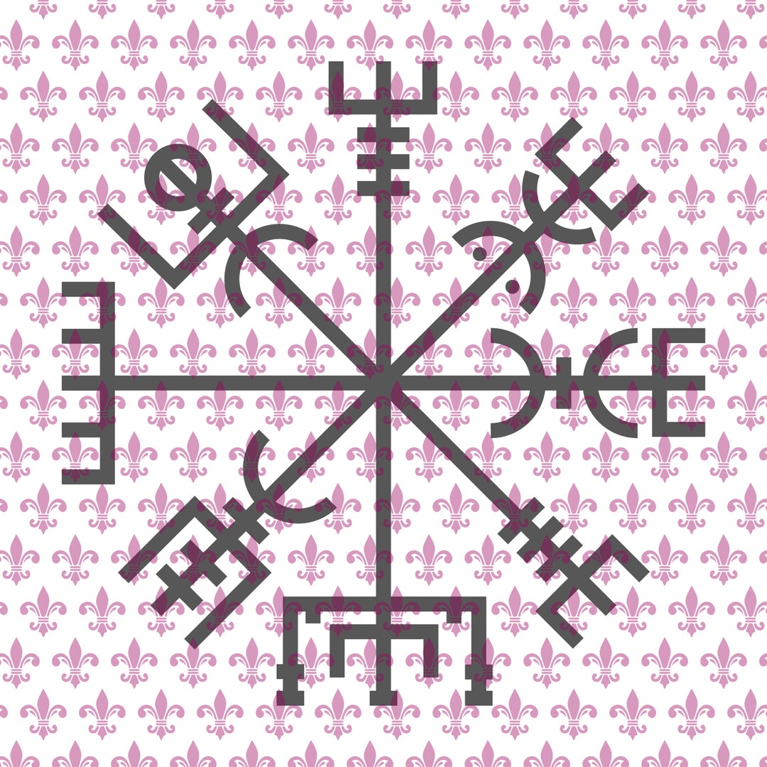Viking Compass Digital Cut SVG PNG Files for Laser / Cricut ...