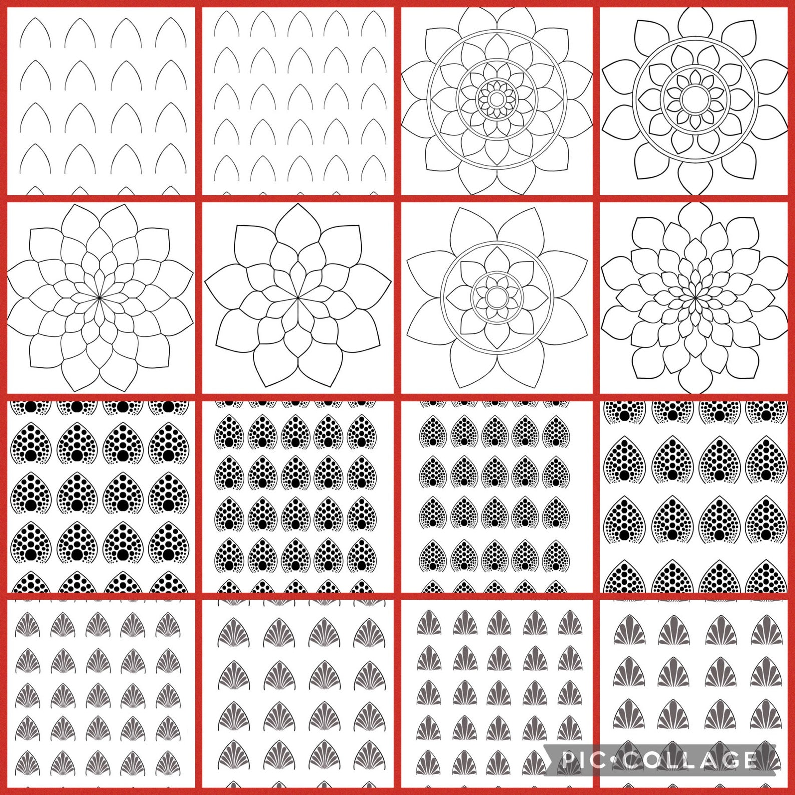 Dot Art Mandala Practice Sheets: Beginner Activity (PDF Download) - Etsy
